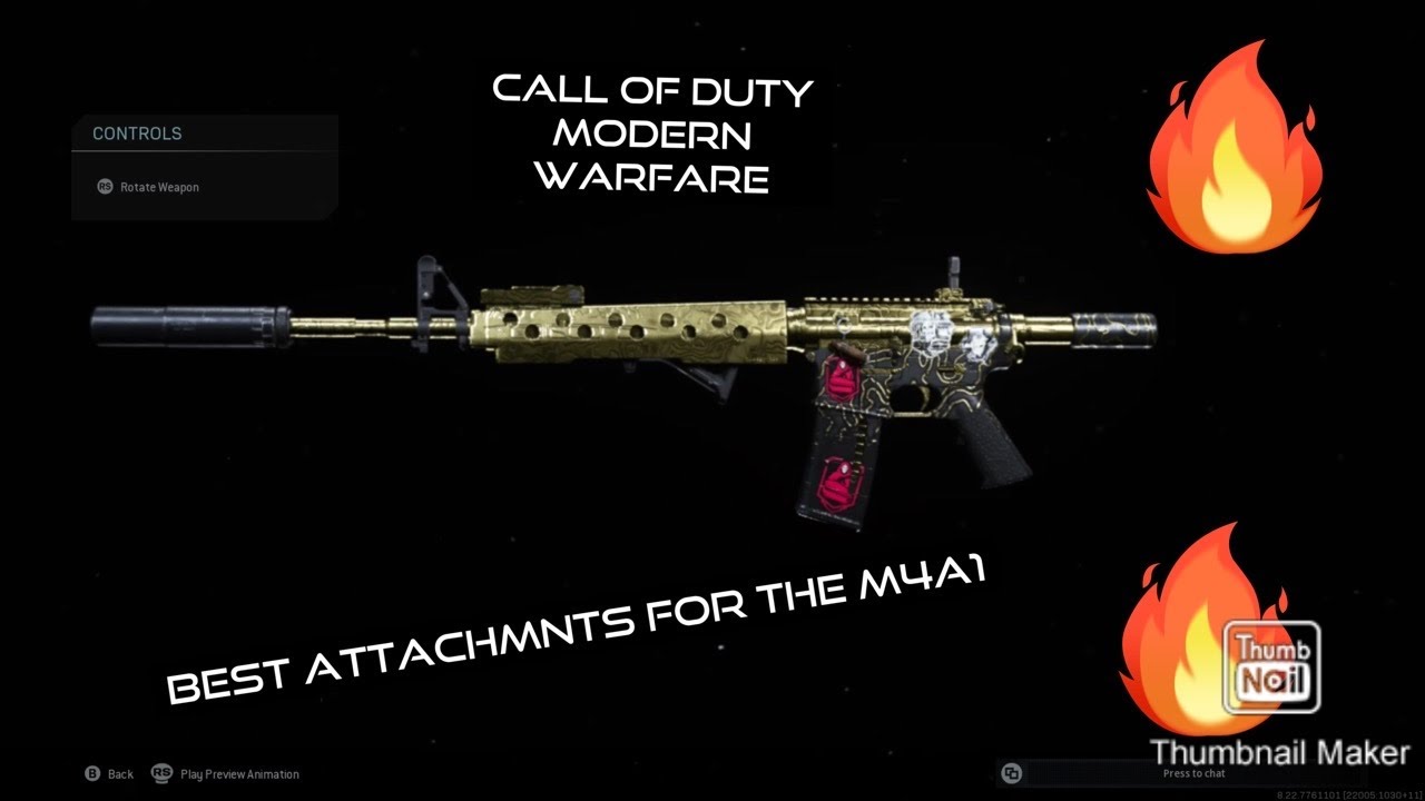 Best M4A1 class in Call of duty modern warfare 🥶🥶😱 - YouTube
