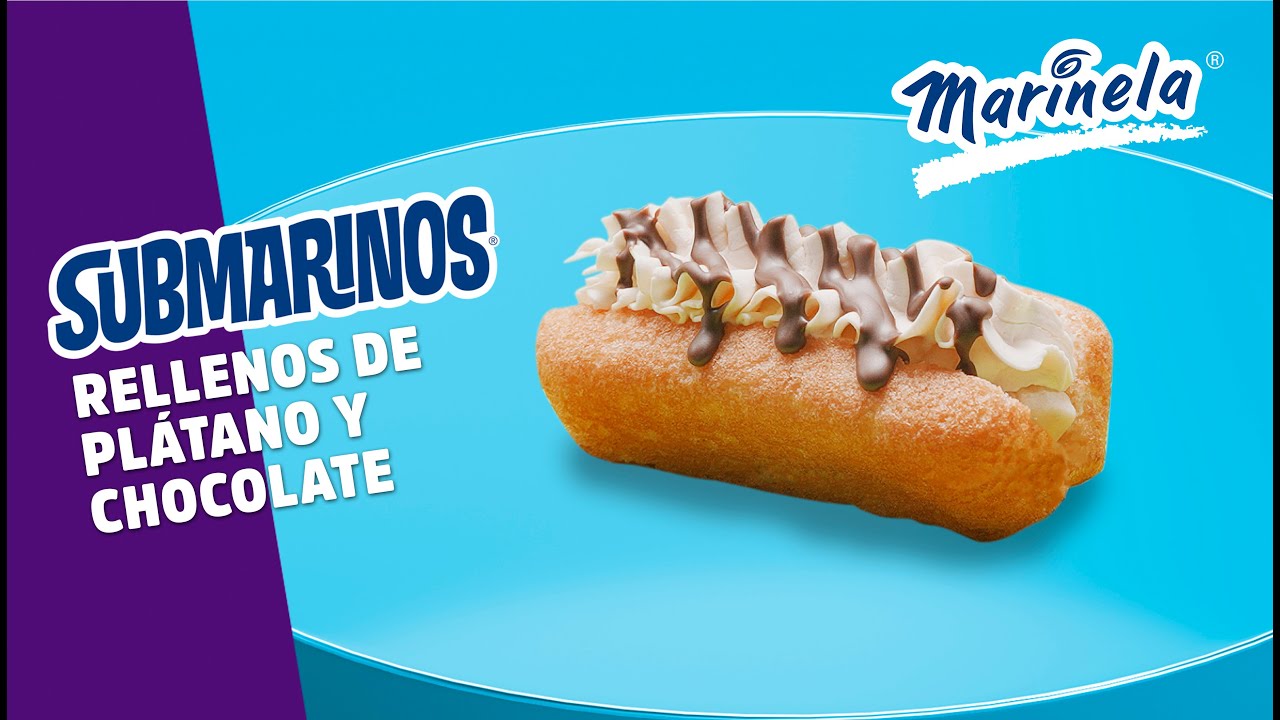 Submarinos rellenos de plátano y chocolate. Te dejamos la receta más ...