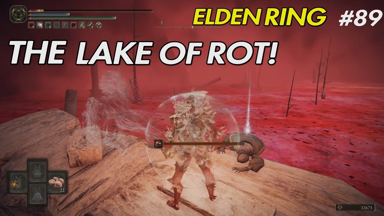ELDEN RING #89! Guide: Seethewater Cave & Lake of Rot! - YouTube