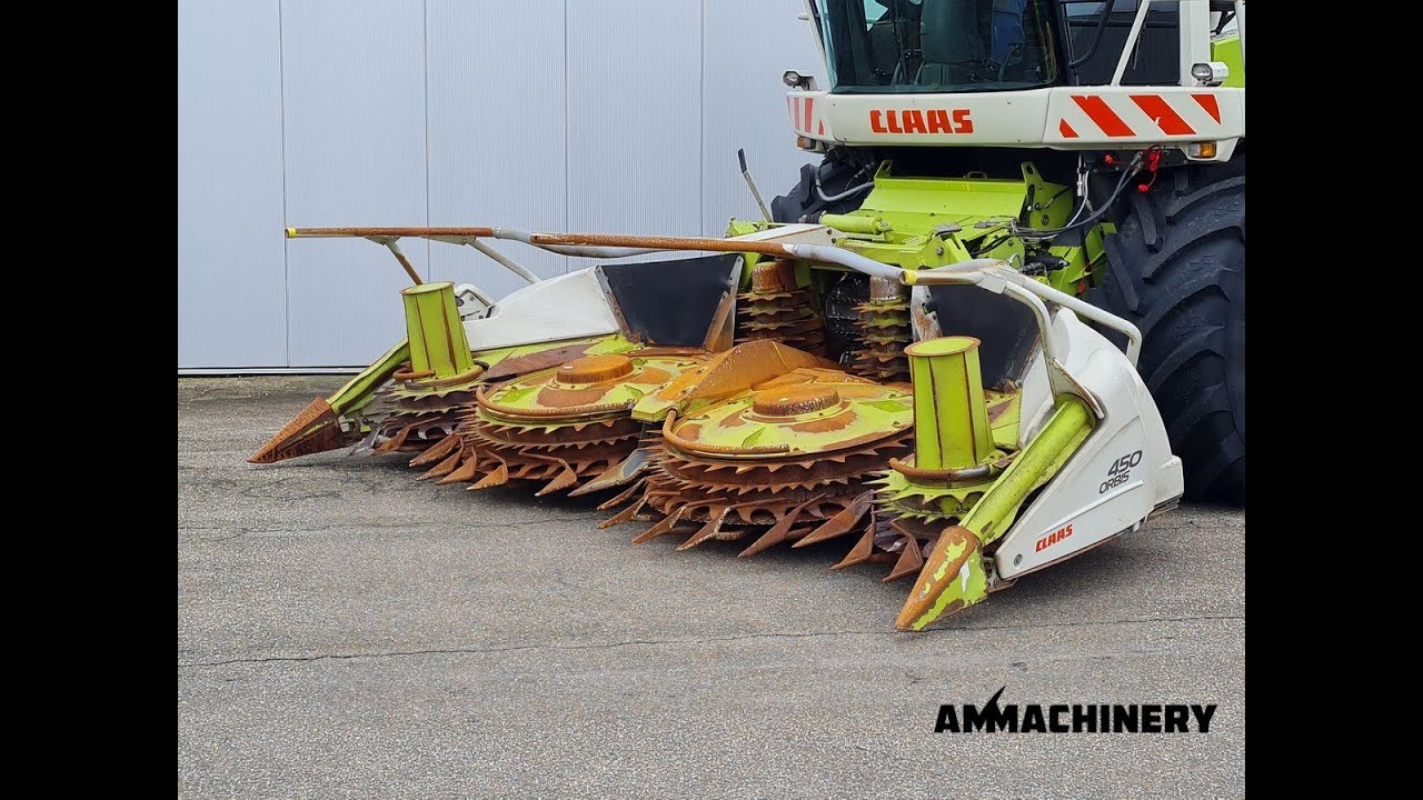 2011 Claas Orbis 450 Rotary Corn Header for sale - YouTube
