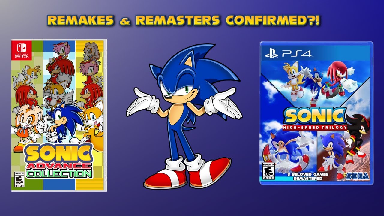 SONIC REMAKES & REMASTERS CONFIRMED?! (What Games I Want To See) - YouTube