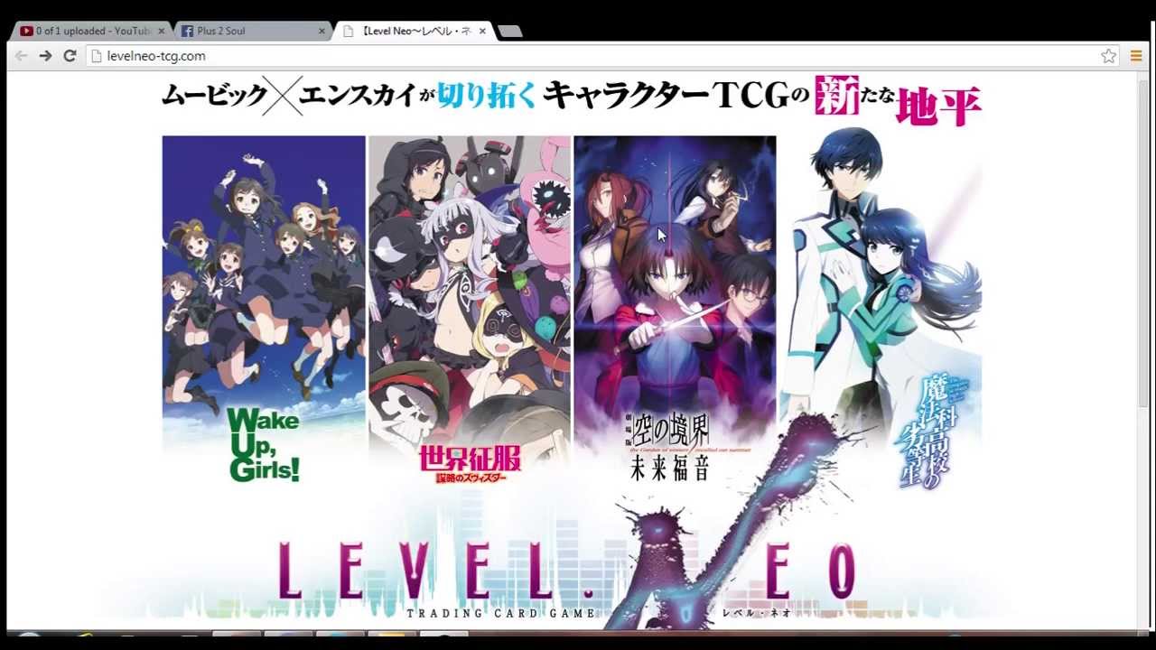 New TCG LEVEL NEO - Kara no Kyoukai, Wake Up, Girls!, Sekai Seifuku ...