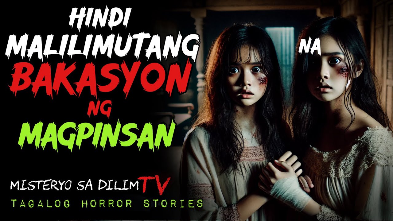 HINDI MALILIMUTANG BAKASYON NG MAGPINSAN | Tagalog Horror Story ...