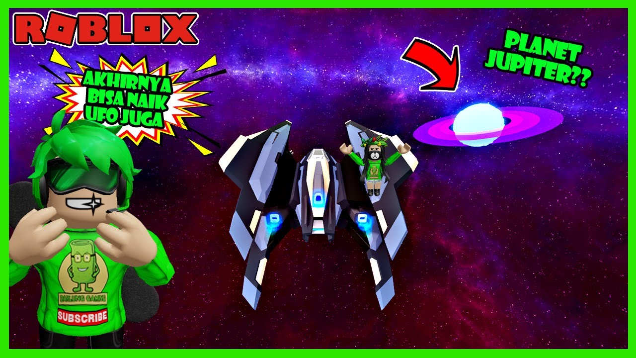 Naik Ufo Terbang Ke Planet Jupiter (Ufo Tycoon) - Roblox Indonesia ...