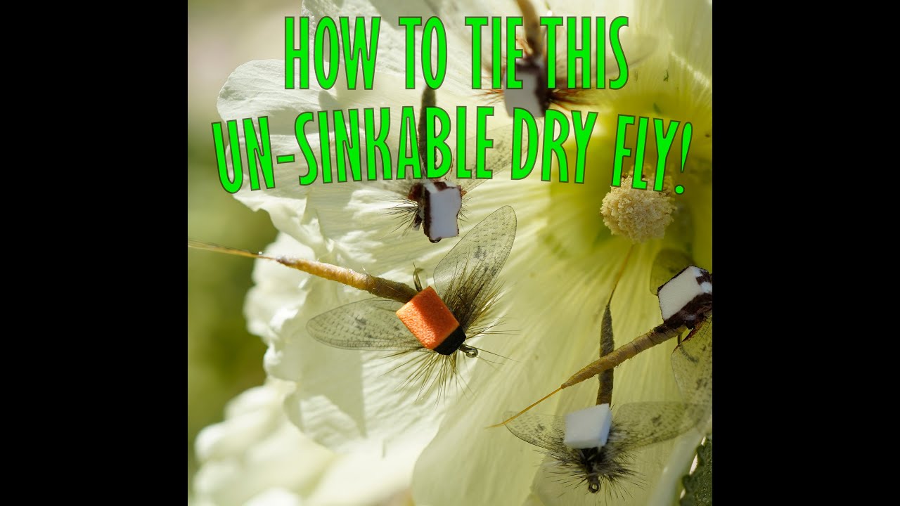 This fly was BANNED: The Unsinkable Dry Fly - Will it float? - YouTube