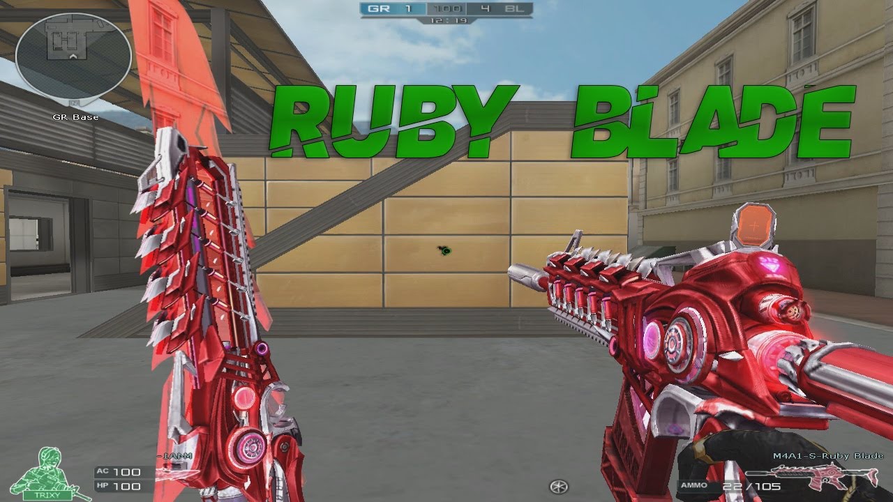 CF | M4A1-S Ruby Blade | Showcase - YouTube
