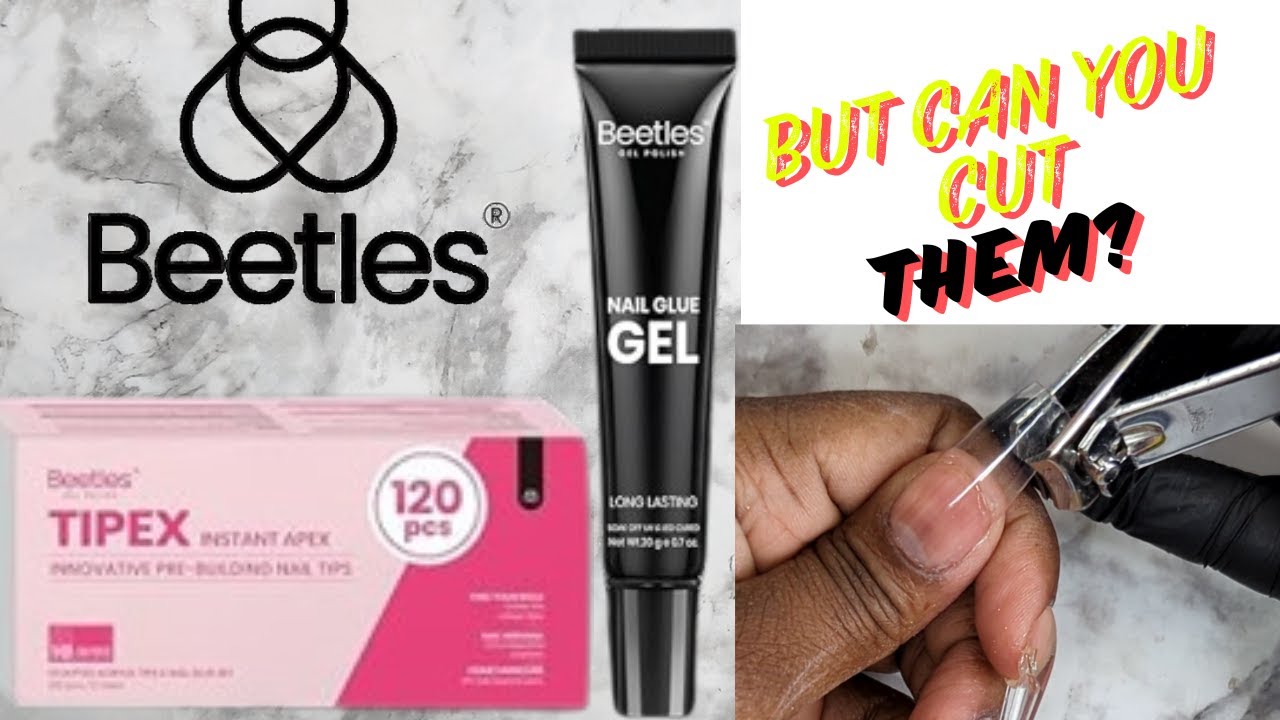@Beetle Tipex Instant Apex Gel Nail Tips Kit| But can you cut them ...
