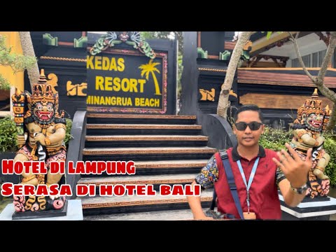 Kedas Resort penginapan di lampung Serasa di Bali - YouTube