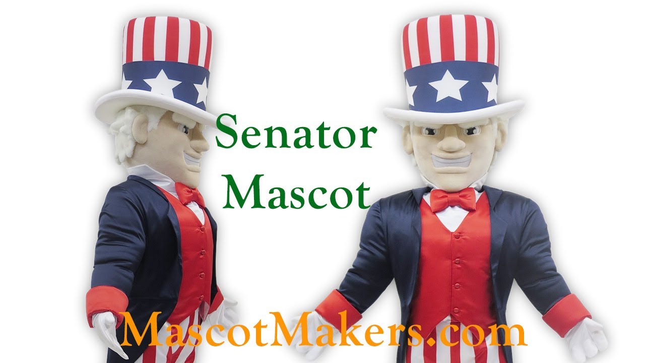 Senator Mascot Costume | Mascot Makers - Custom mascots and characters
