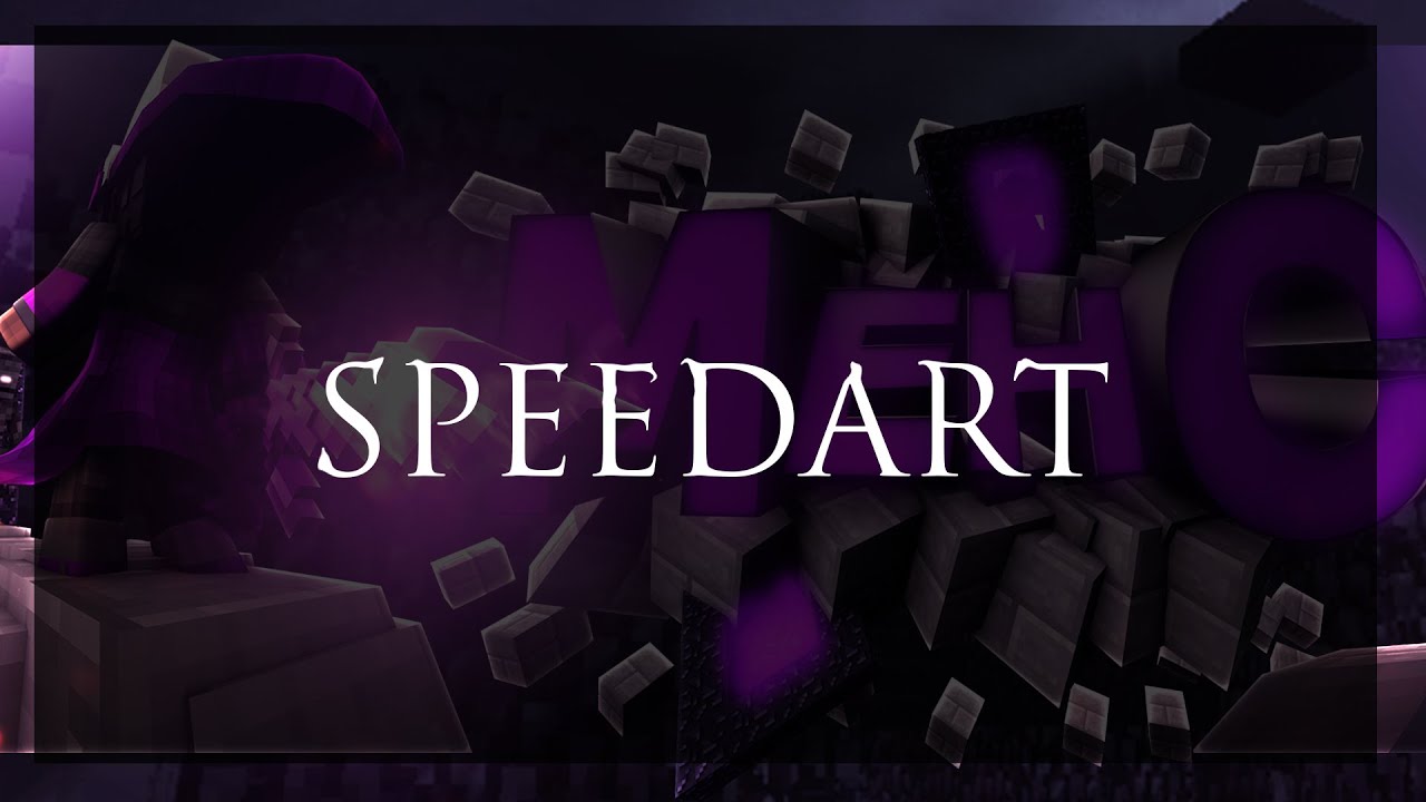 Minecraft Banner SpeedArt - Mech [Ft. H2ZeroFx] - YouTube
