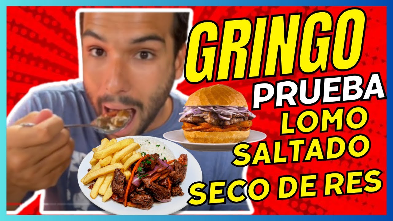 TURISTA COME PAN CON CHICHARRON - LOMO SALTADO - SECO DE RES | COMIDA ...