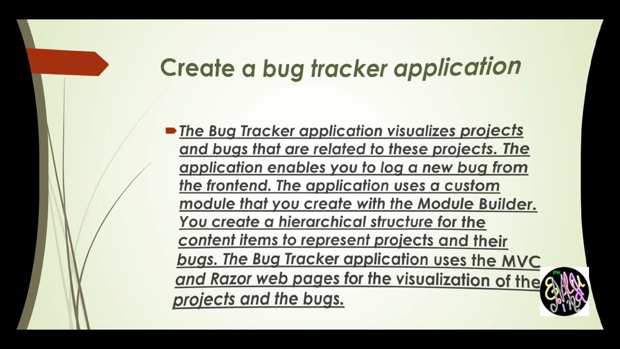 Creating Bug Tracking Application | #EDU_MIND_OFFICIAL - YouTube