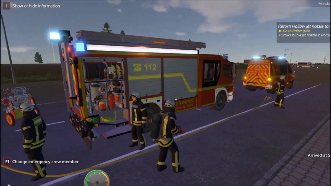 Emergency 112 Ladder Truck - YouTube