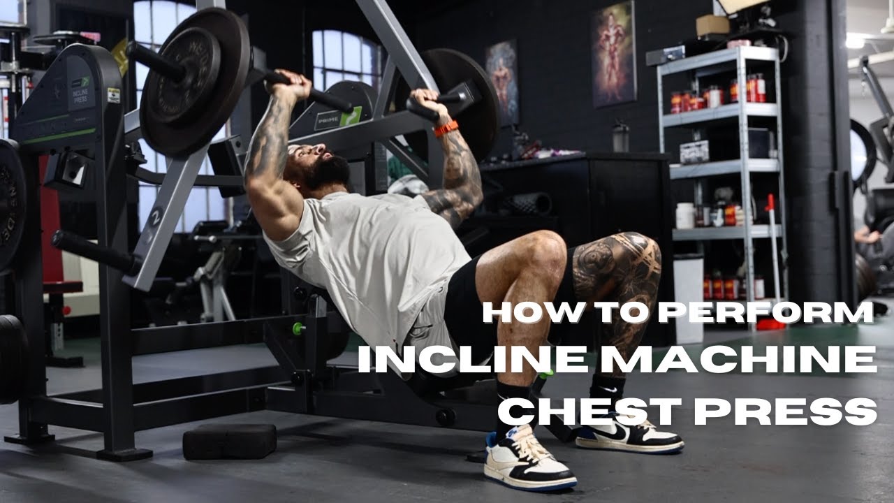 HOW TO: incline chest press | Education Series - YouTube