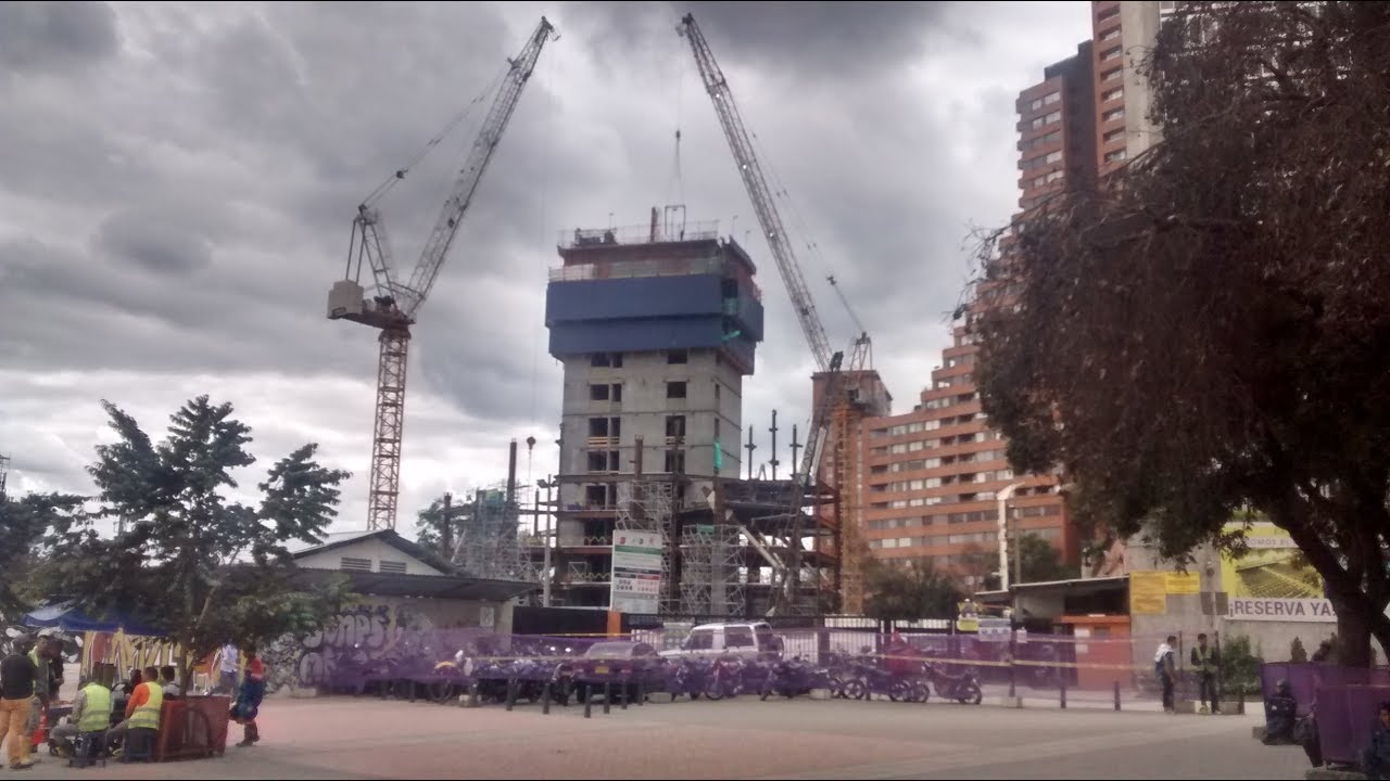 Avance torre Atrio Bogotá, D. C. Colombia 01/08/2017 ( nivel núcleo 12) - YouTube