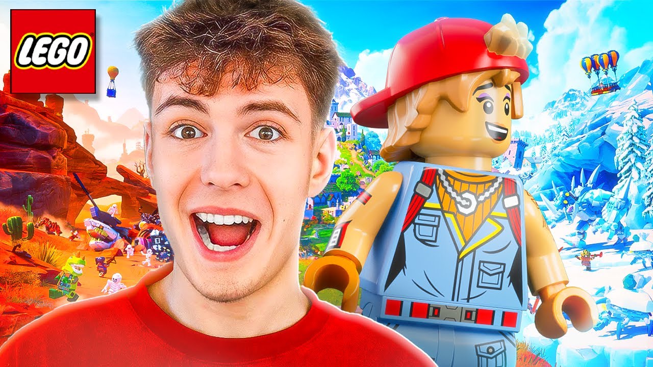 Clix’s FIRST TIME playing LEGO Fortnite - YouTube