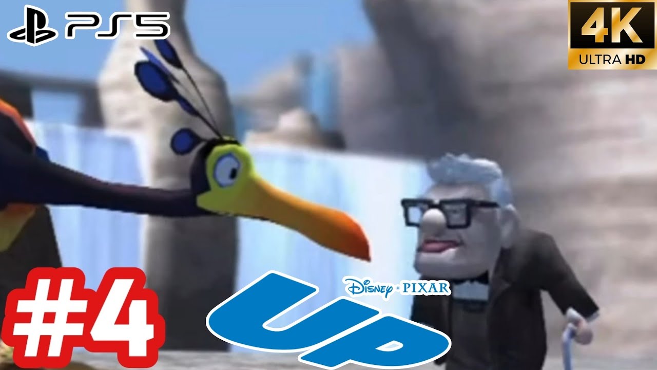 Disney Pixar Up - Gameplay Walkthrough - Part 4 [4K 60FPS PS5] No ...