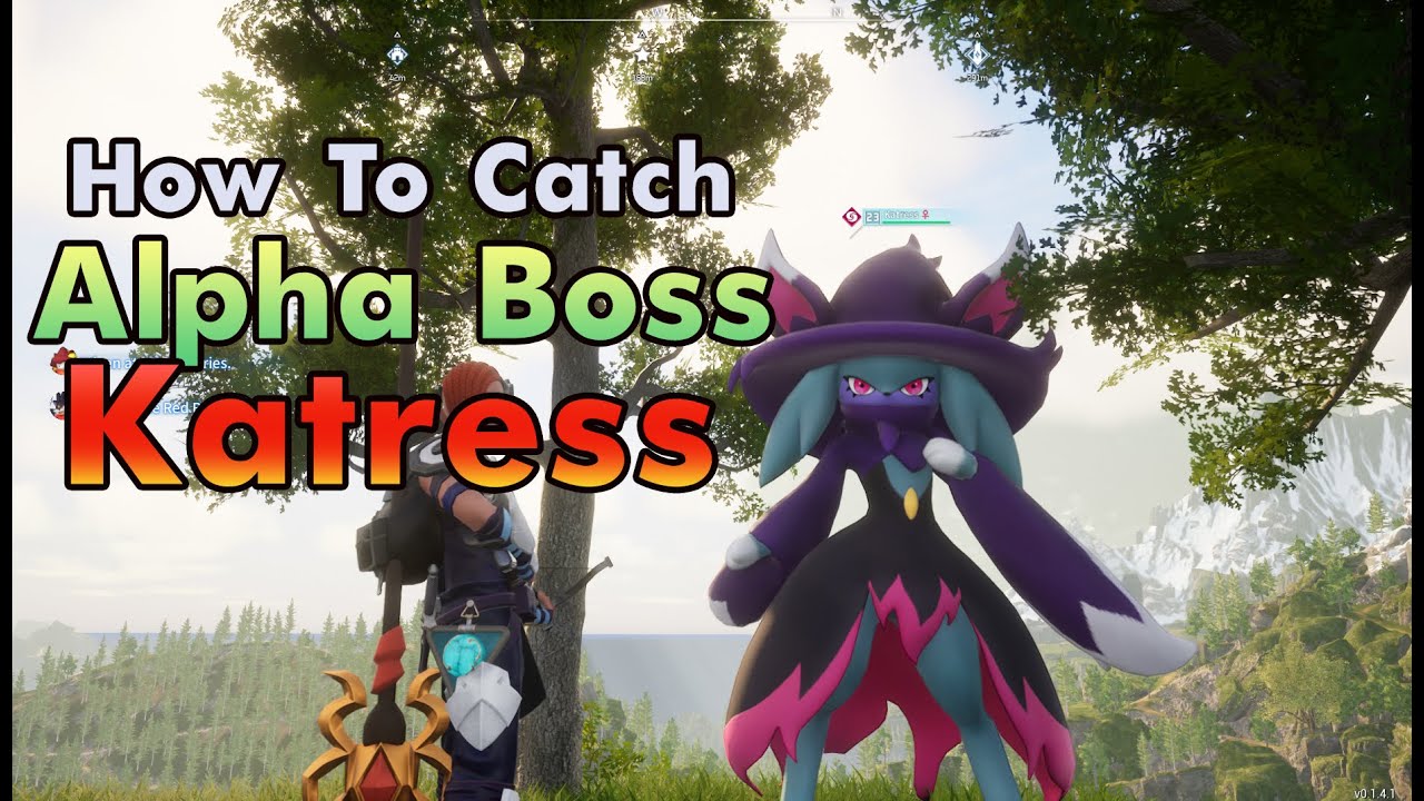 How to Catch - Katress Alpha Boss in Palworld - YouTube