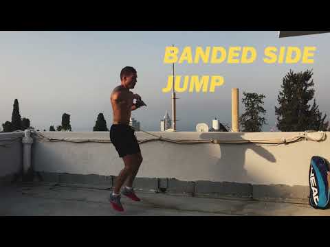 BANDED SIDE JUMP - YouTube