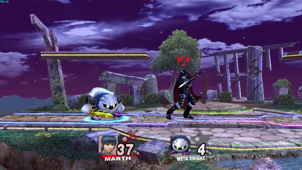 SSBB - Battle 364 - Belmonth Marth vs. Meta Knight (720P) - YouTube
