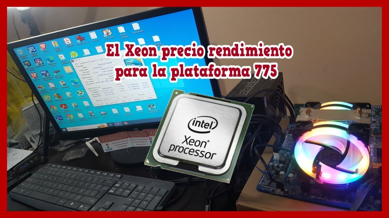 Xeon precio rendimiento para socket 775 - YouTube