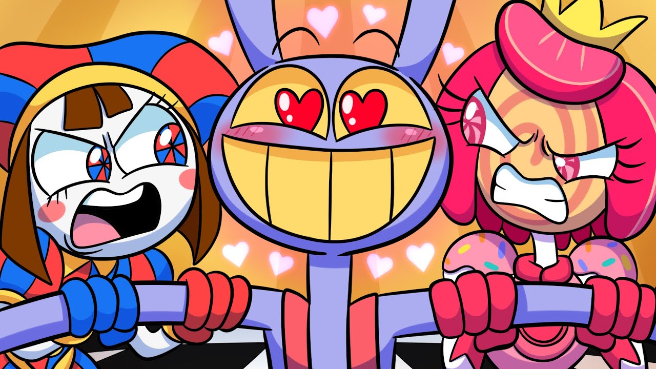 JAX Falls in LOVE?! The Amazing Digital Circus UNOFFICIAL Animation ...