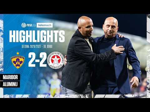 Maribor 2-2 Aluminij | 10. krog 2026/27  #PrvaLigaTelemach