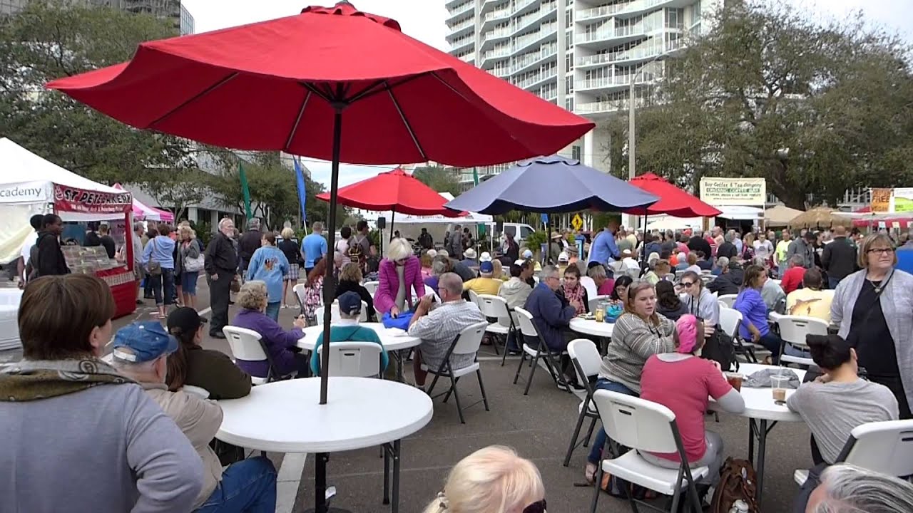 Saint Petersburg, Florida - Saturday Morning Market HD (2016) - YouTube