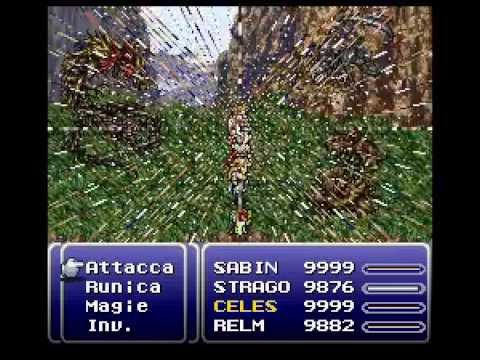 FF6 Customized super desperation attacks!!! - YouTube