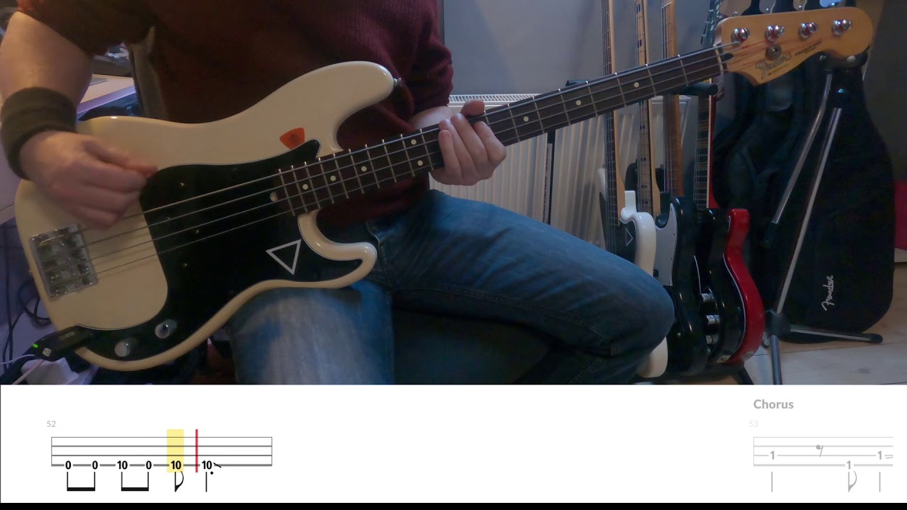 Ghost - Ritual Bass Cover (with tab!) - YouTube