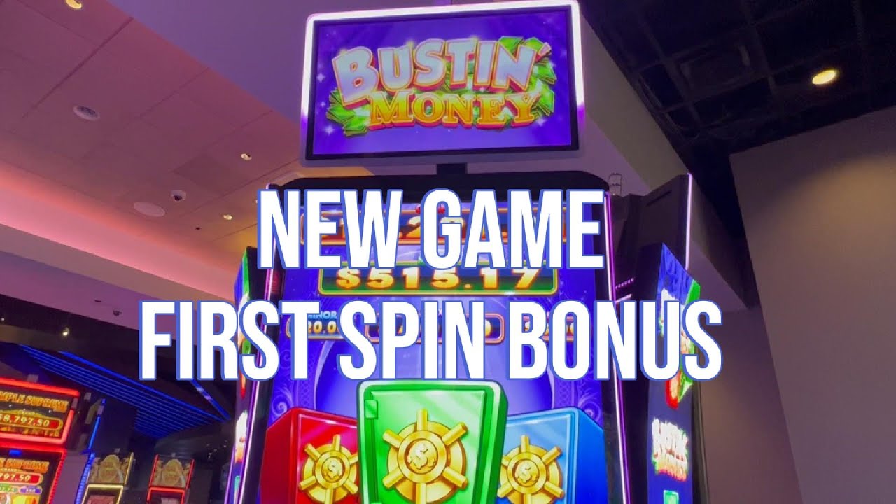 Bustin Money Gives a Big Bonus on the First Pull - YouTube