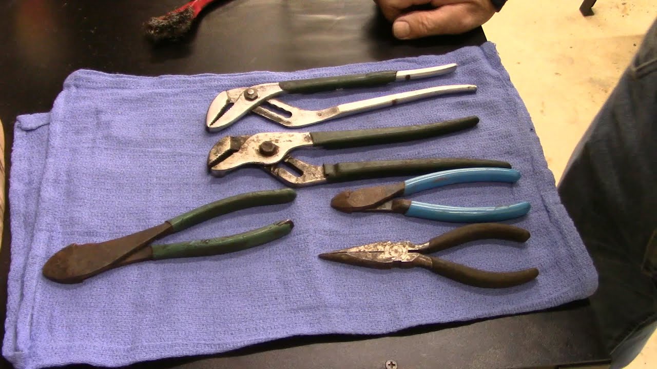 plier restoration - YouTube