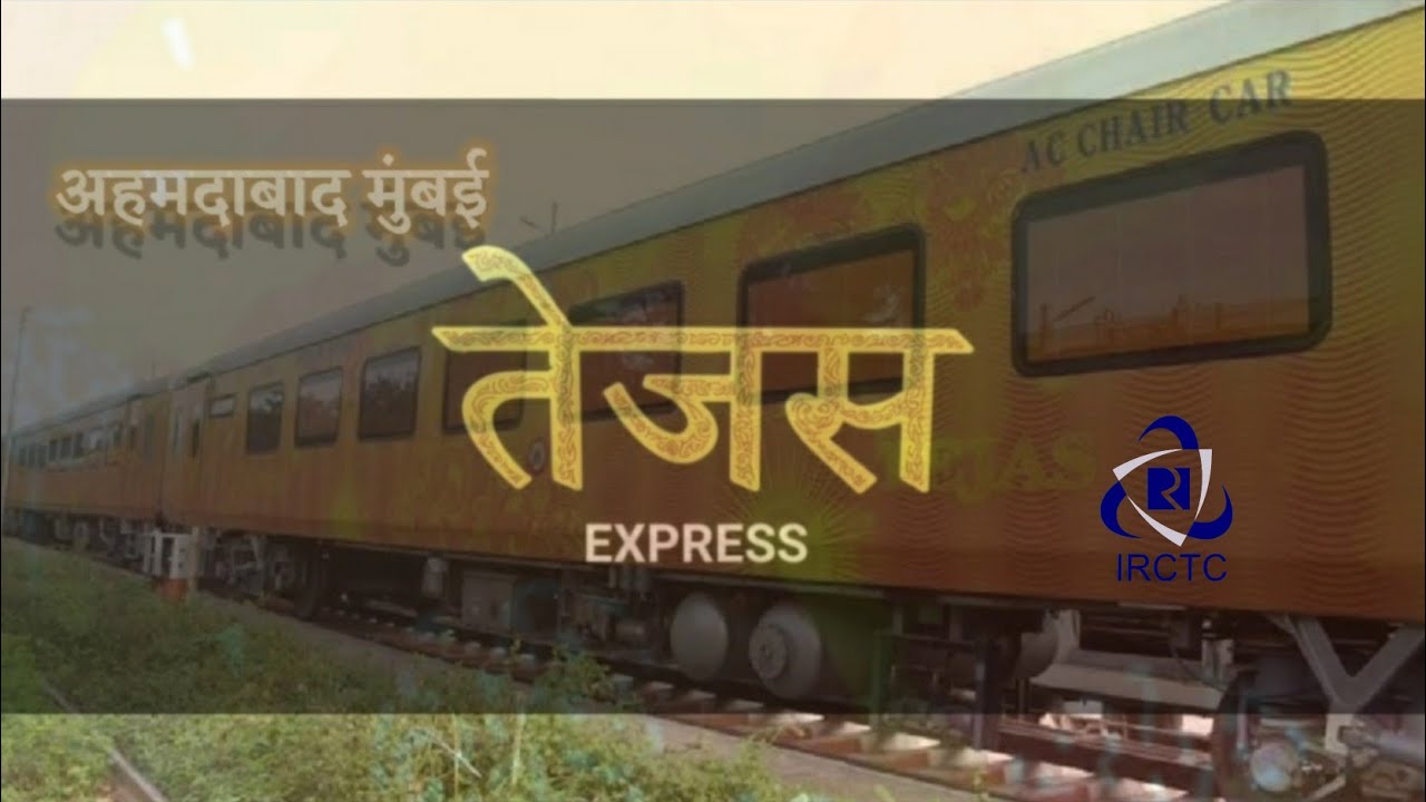 Journey in IRCTC Tejas Express || Ahmedabad to Mumbai Central - YouTube