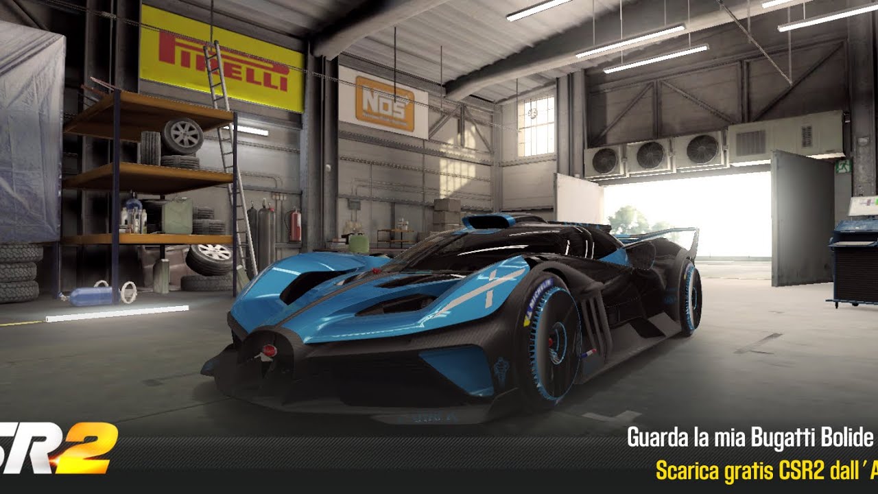 [CSR2] Bugatti Bolide shift and tune for 6.79x (normal +Manual start ...