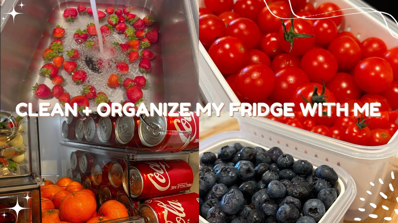 FRIDGE CLEAN, ORGANIZE, AND RESTOCK| FRIDGE ORGANIZATION IDEAS|CLEAN ...