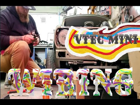 WORKING OIN THE VTEC MINI CLUBMAN ;) fiberglass and wiring, MINI COOPER ...