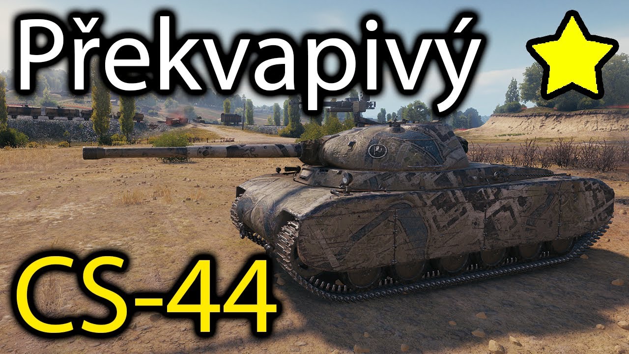 World of Tanks - CS-44 - Překvapivě dobrý - YouTube
