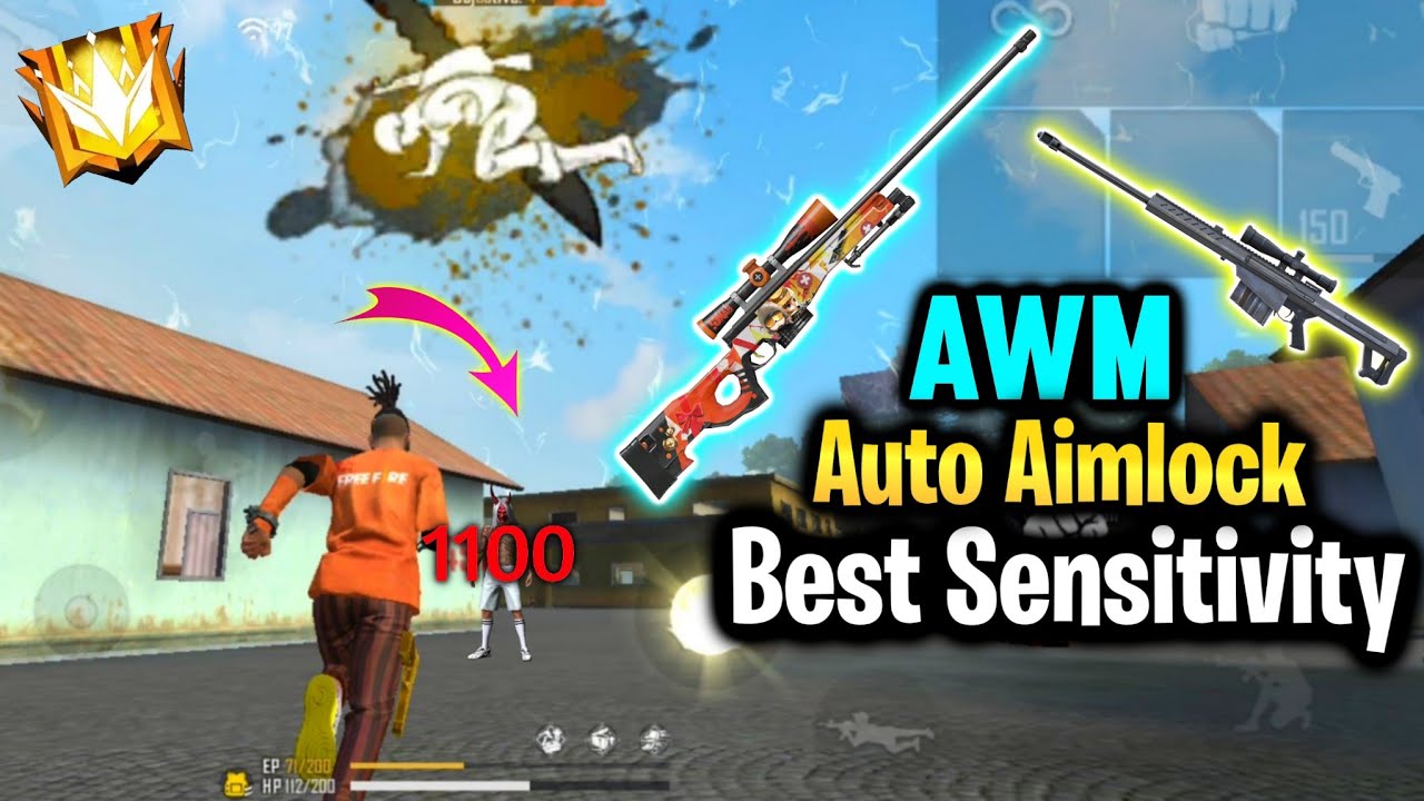 Awm Auto Aimlock Sensitiivity Free Fire || Best Sensitiivity For Awm ...