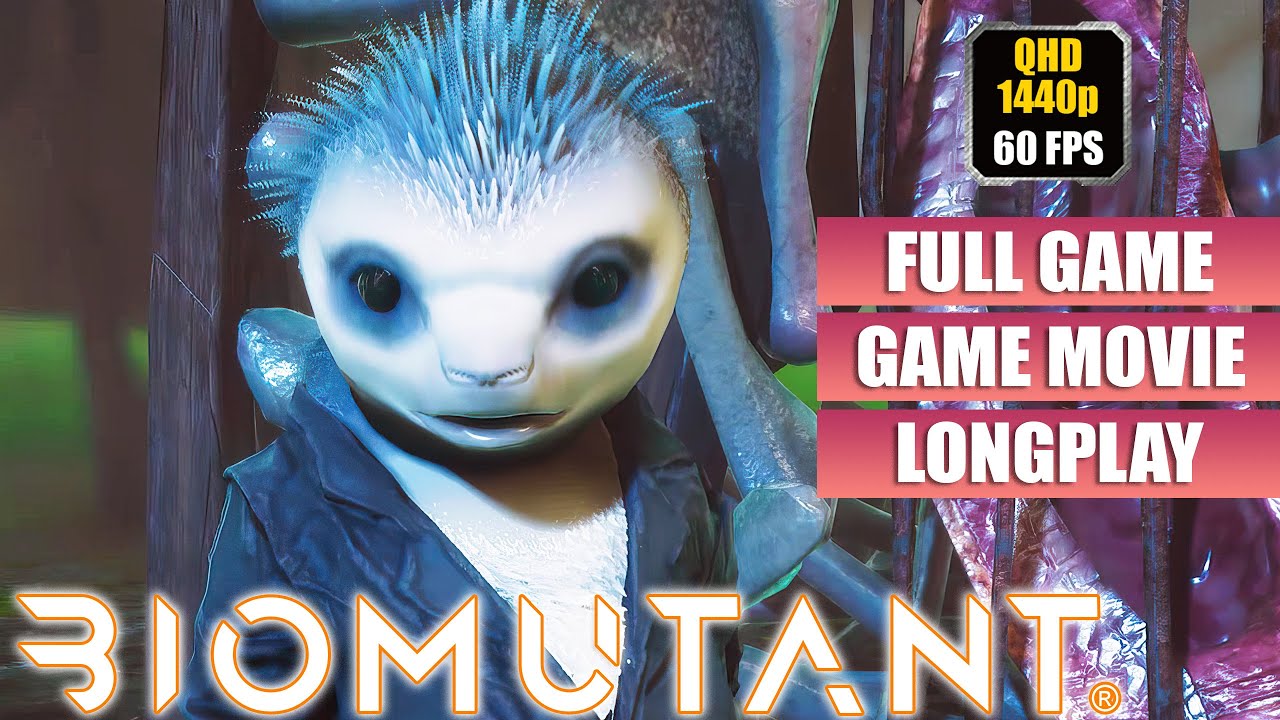 BIOMUTANT Full Gameplay Walkthrough [2K PC Longplay Playthrough] No ...