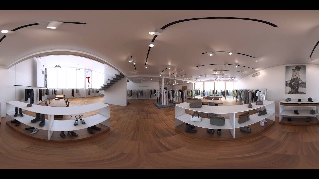 360° Virtual Tour - Render 360° Firenze - Showroom. ENVS Project - YouTube
