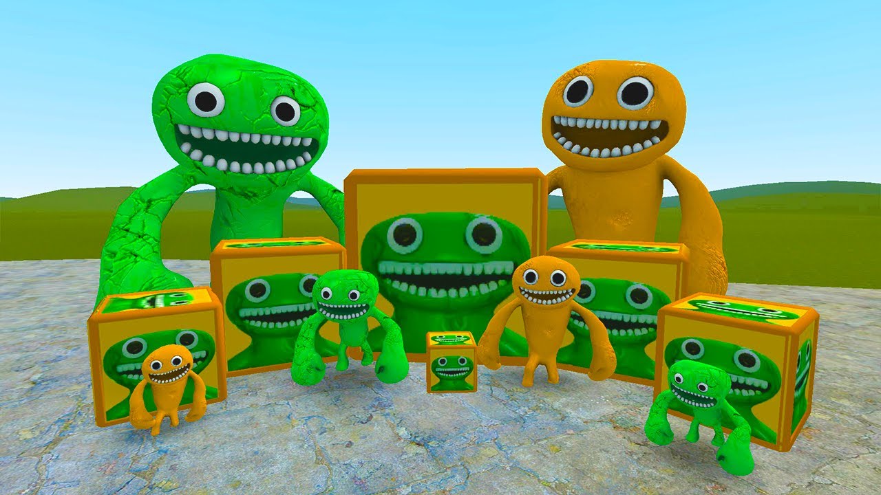 WHAT'S INSIDE GARTEN OF BANBAN 2 LUCKY BLOCKS In Garry's Mod - YouTube