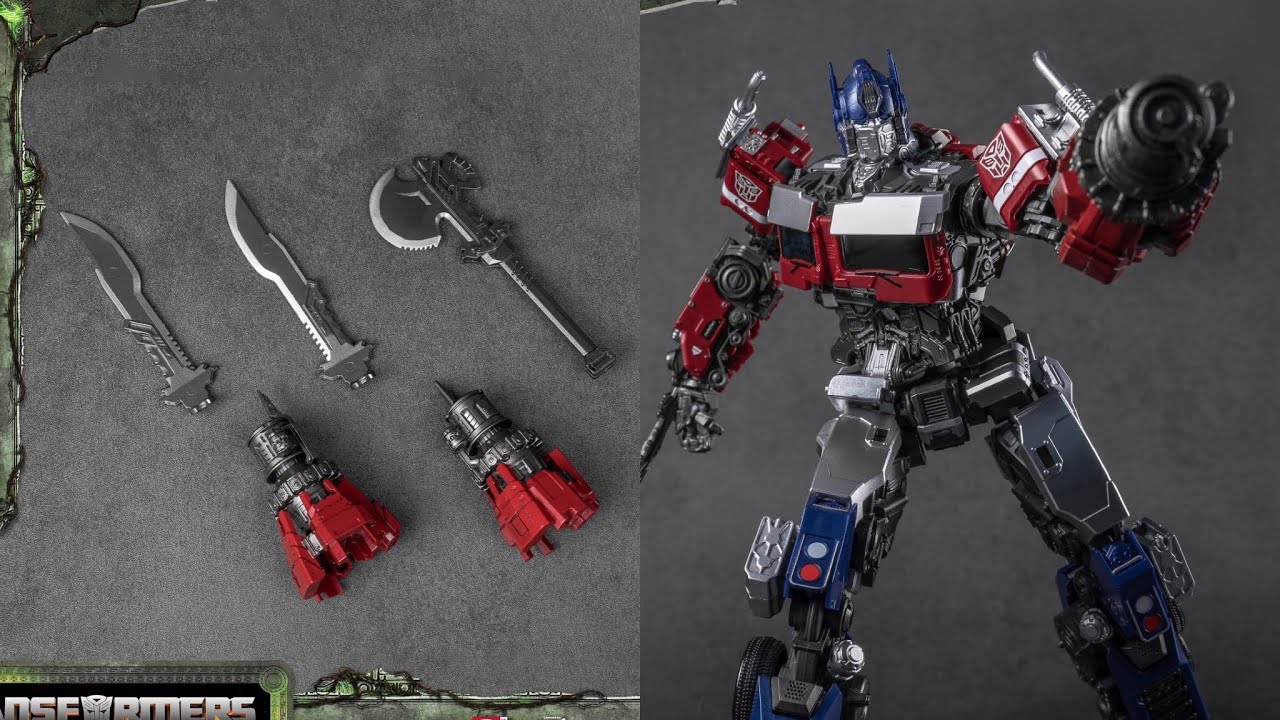 New Transformers Rise Of The Beasts Optimus Prime Weapon Accessories ...