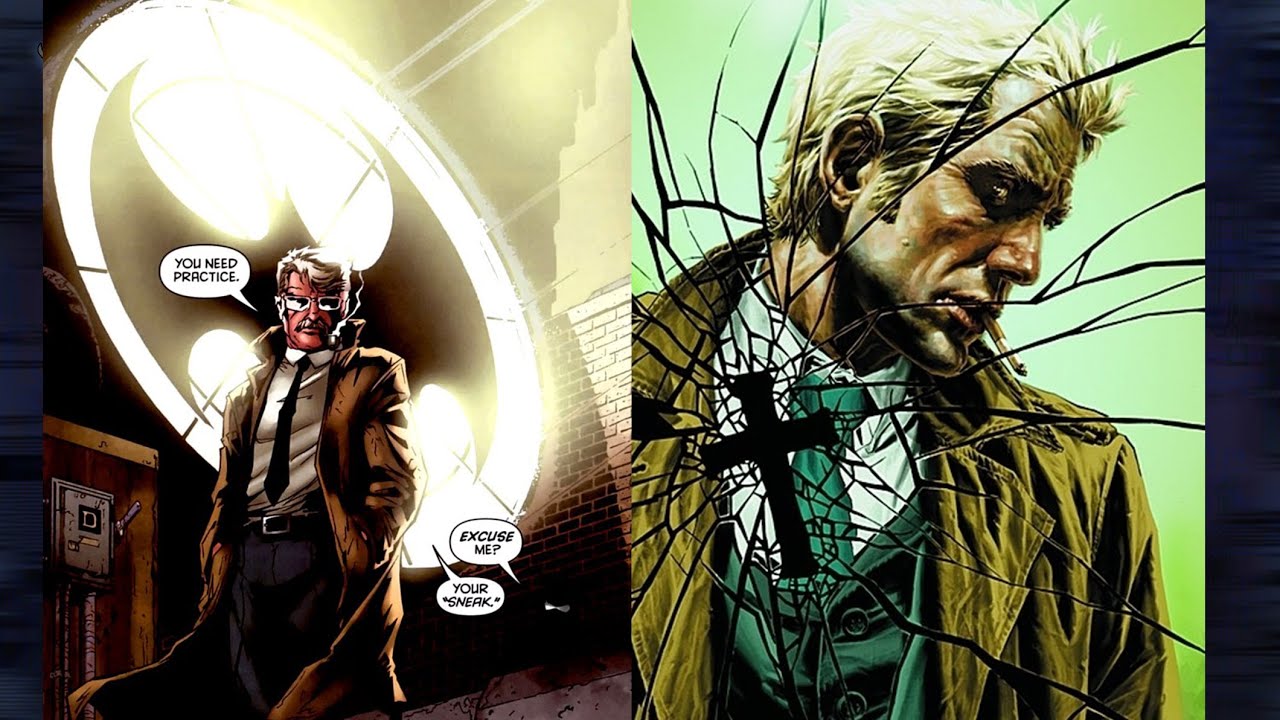 Commissioner Gordon (and John Constantine?!) Get TV Shows! - YouTube
