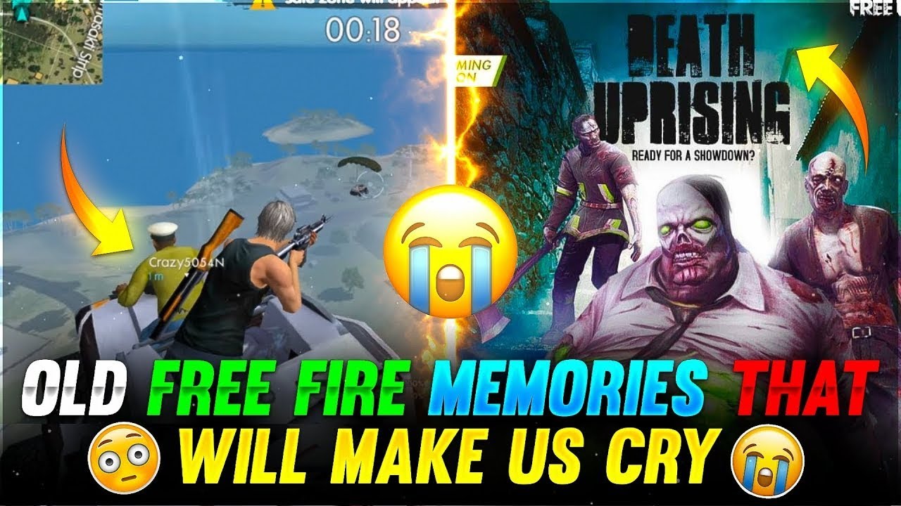 OLD FREE FIRE MEMORIES THAT WILL MAKE US CRY 🥺💔 ARE YOU MISSING OLD ...