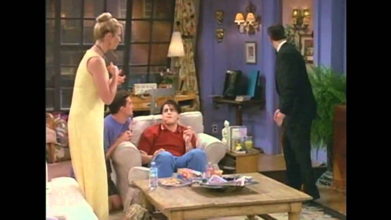 Friends - Phoebe's christmas ribbon - YouTube