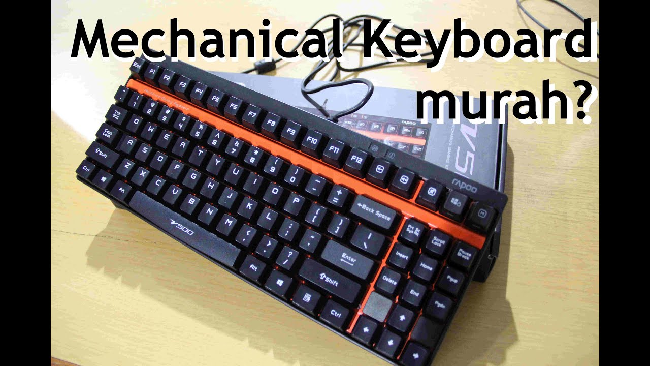 Rapoo V500 Unboxing - YouTube