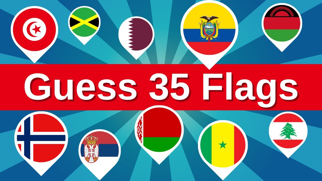 Flag Frenzy: Identify 35 Countries by Their Flags in this Exciting Quiz ...