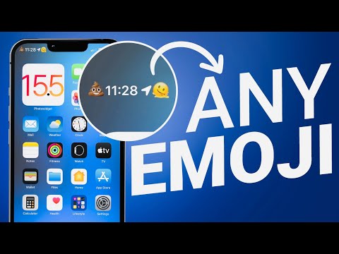 Get ANY Emoji on Status Bar of iPhone EASY & FREE (No Jailbreak Required)
