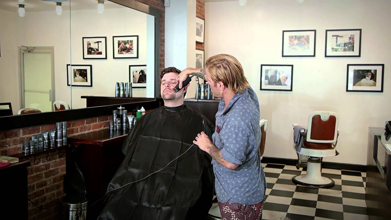 How to Shave Unique Facial Hair Designs : Men's Grooming - YouTube