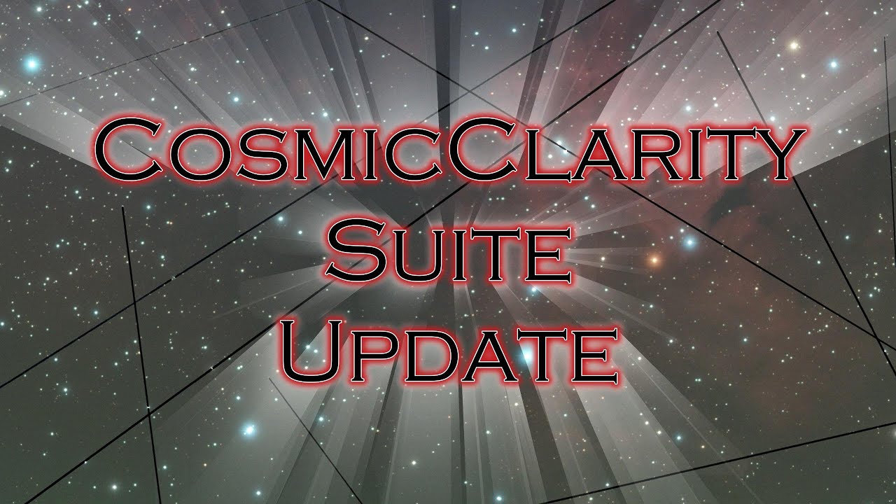 Cosmic Clarity Suite Update: Satellite Removal V1.1 - YouTube